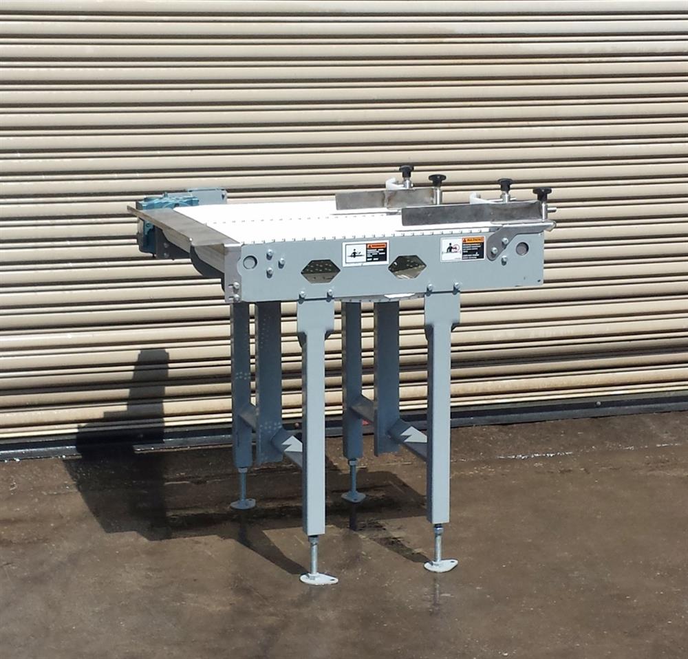 14" Dual Lane Conveyor | Mesh and Interlock Conveyors