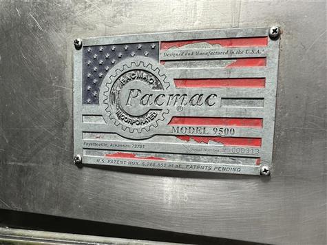 PACMAC 9500 Baggers with Zipper Attachment | Vertical Form-Fill-Seal