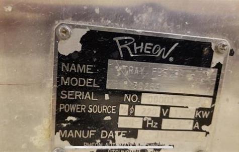 RHEON v4 Line | Sheeters and Sheeting Lines