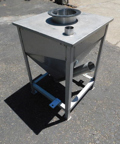 AUTOMATED Flexible Screw Conveyor Hopper | Screw and Auger Conveyors