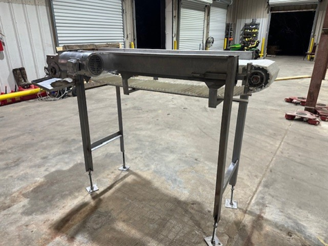 12in Wide X 64in Long Electric Conveyor | Mesh and Interlock Conveyors