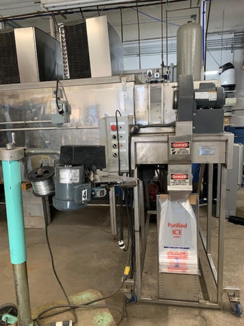 Commercial Ice Making and Storage System with Bagger | Ice Machines