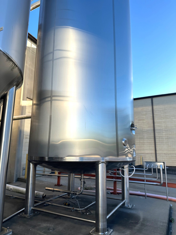 15000 Gallon Vertical Glycol Storage Tank - Stainless Steel | Non ...